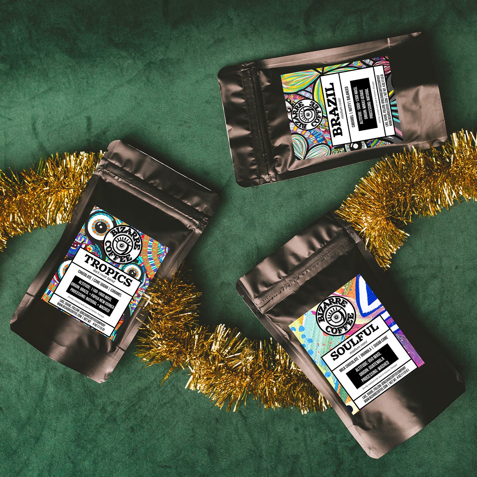 The Cozy Sips Sample Pack – Bizarre Coffee