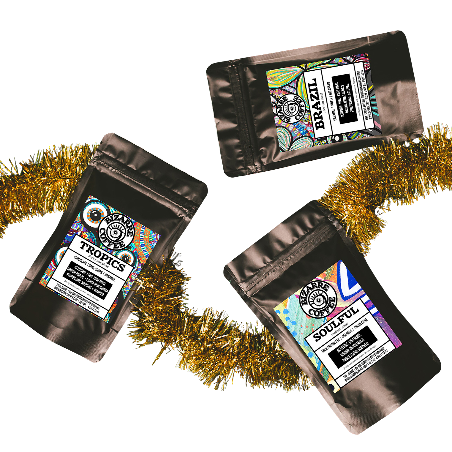 The Cozy Sips Sample Pack – Bizarre Coffee